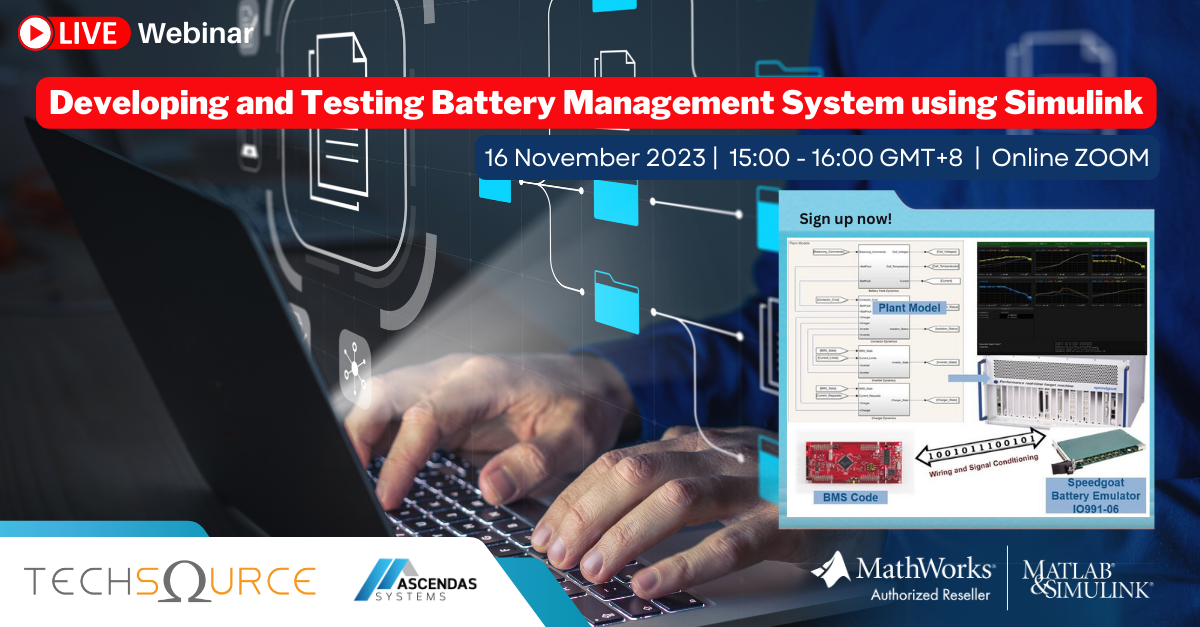 [Live Event] Developing and Testing Battery Management System using ...
