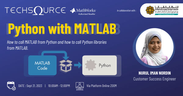 [Live Webinar] Python with MATLAB
