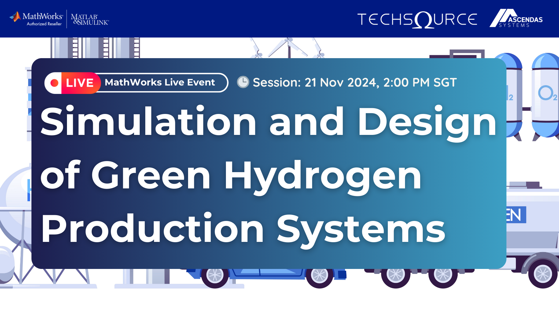 MathWorks Live Event: Simulation and Design of Green Hydrogen ...