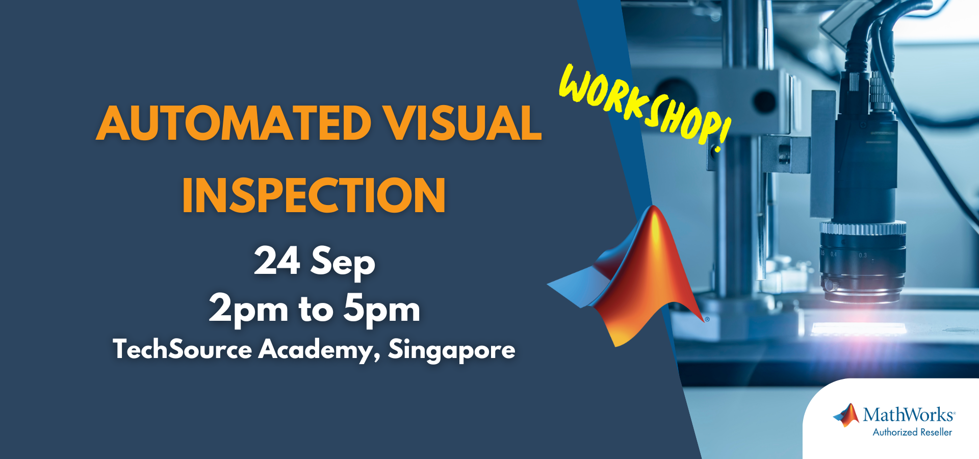 Automated Visual Inspection Workshop Singapore