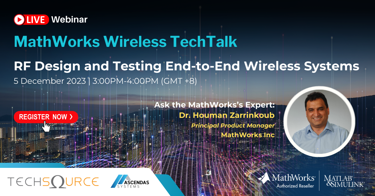 [Live Webinar] RF design and testing end-to-end wireless systems