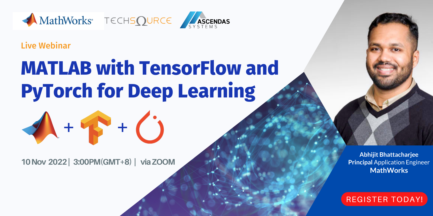 [ASEAN Webinar] MATLAB with TensorFlow and PyTorch for 🧠Deep Learning