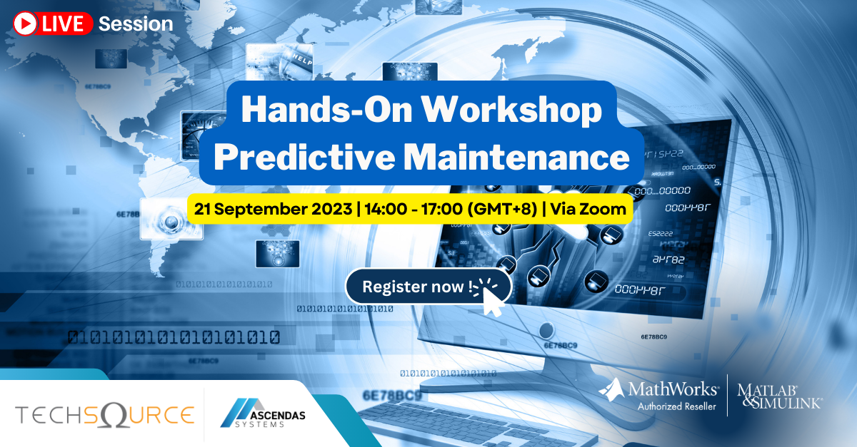 [Registration] Hands-On Workshop Predictive Maintenance with MATLAB