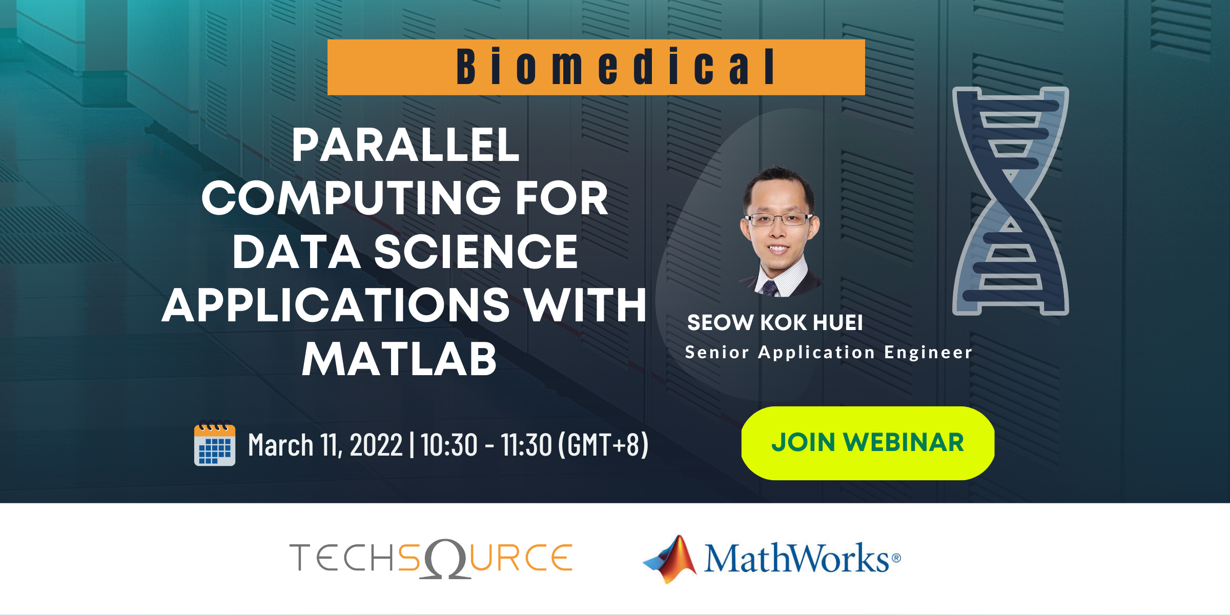 Parallel Computing for Data Science Applications with MATLAB (Biomedical)